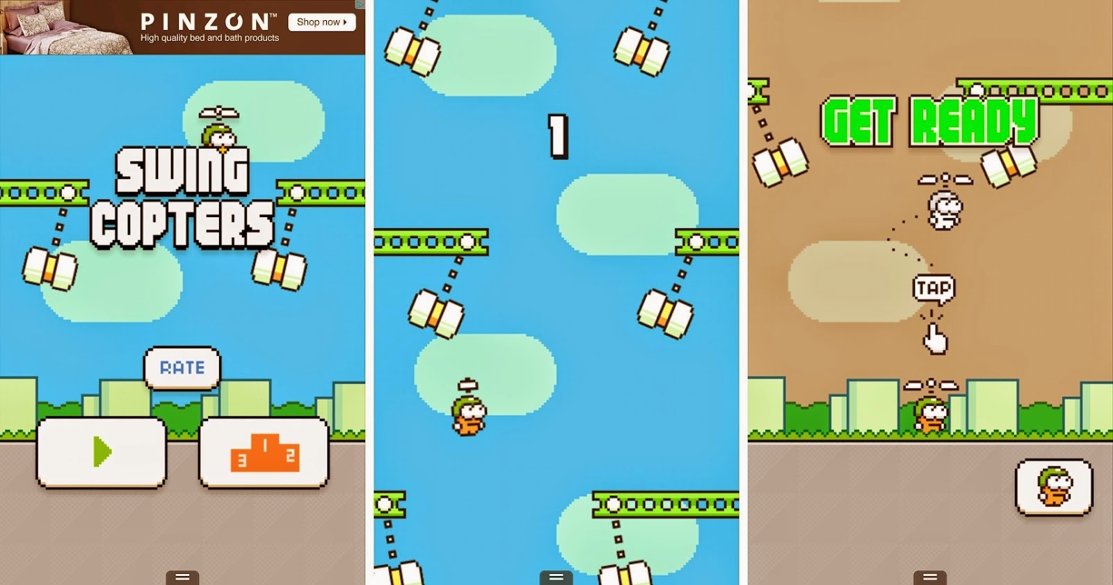 Swing Copters v1.2.1 Apk - Salas Android